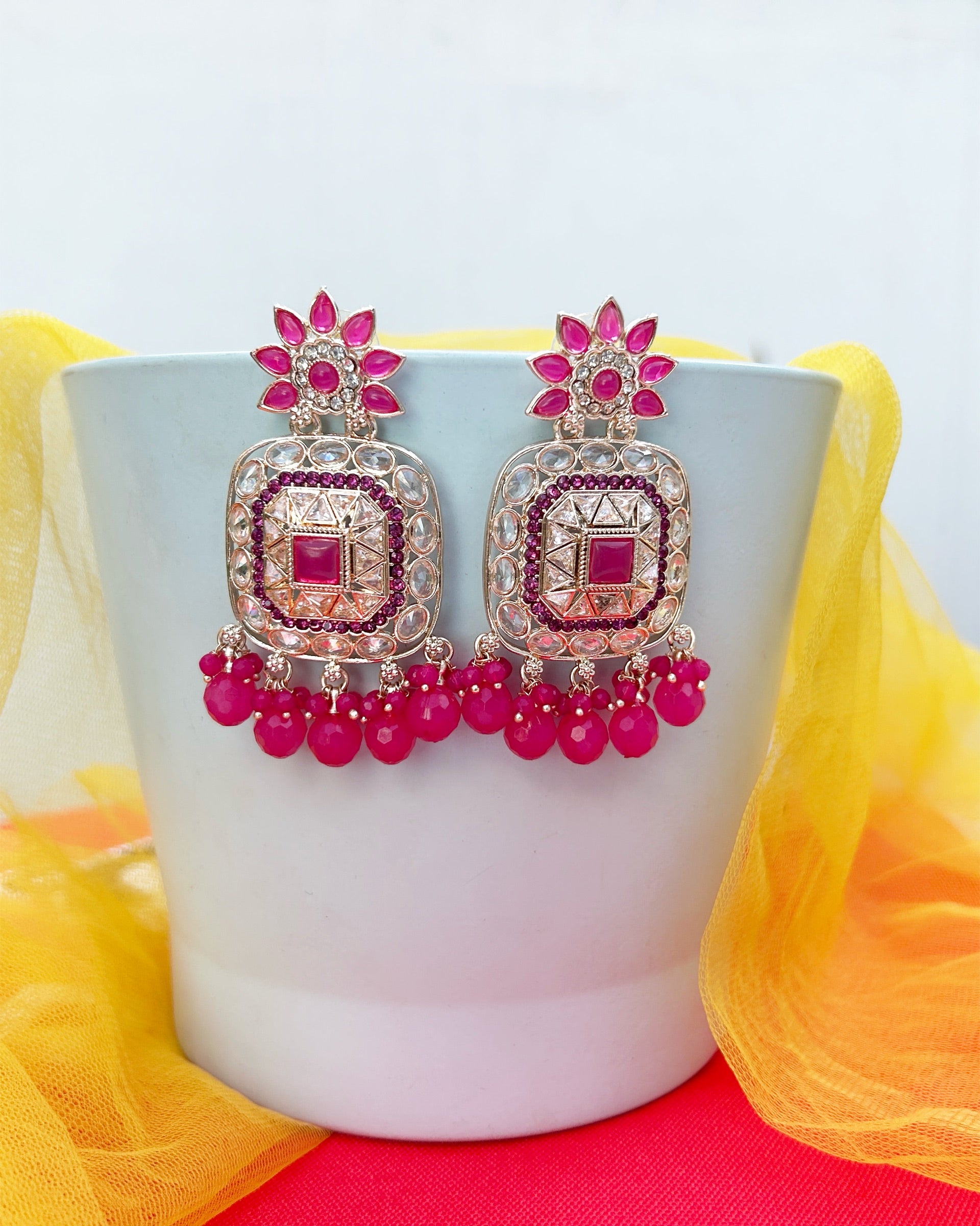 Ad earrings online shopping store